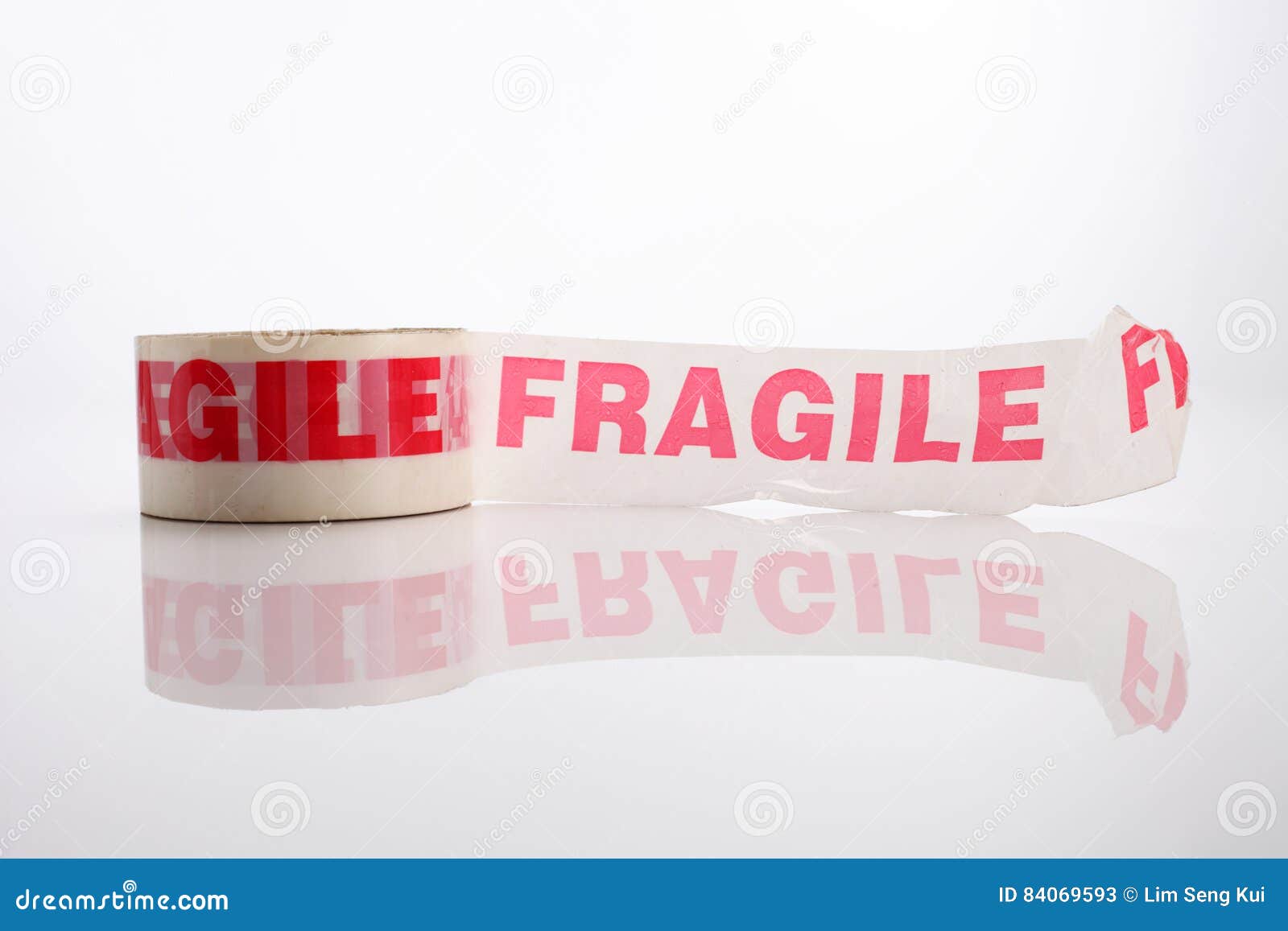 Fragile tape stock image. Image of sellotape, stationery - 84069593