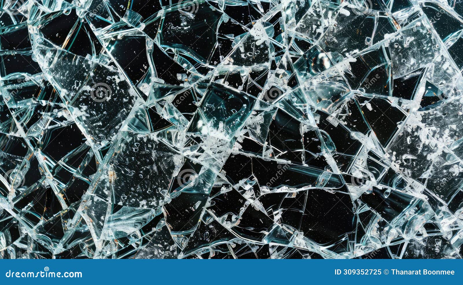 Fragility and Violence Concept in a Broken Glass Texture Background, Ai ...