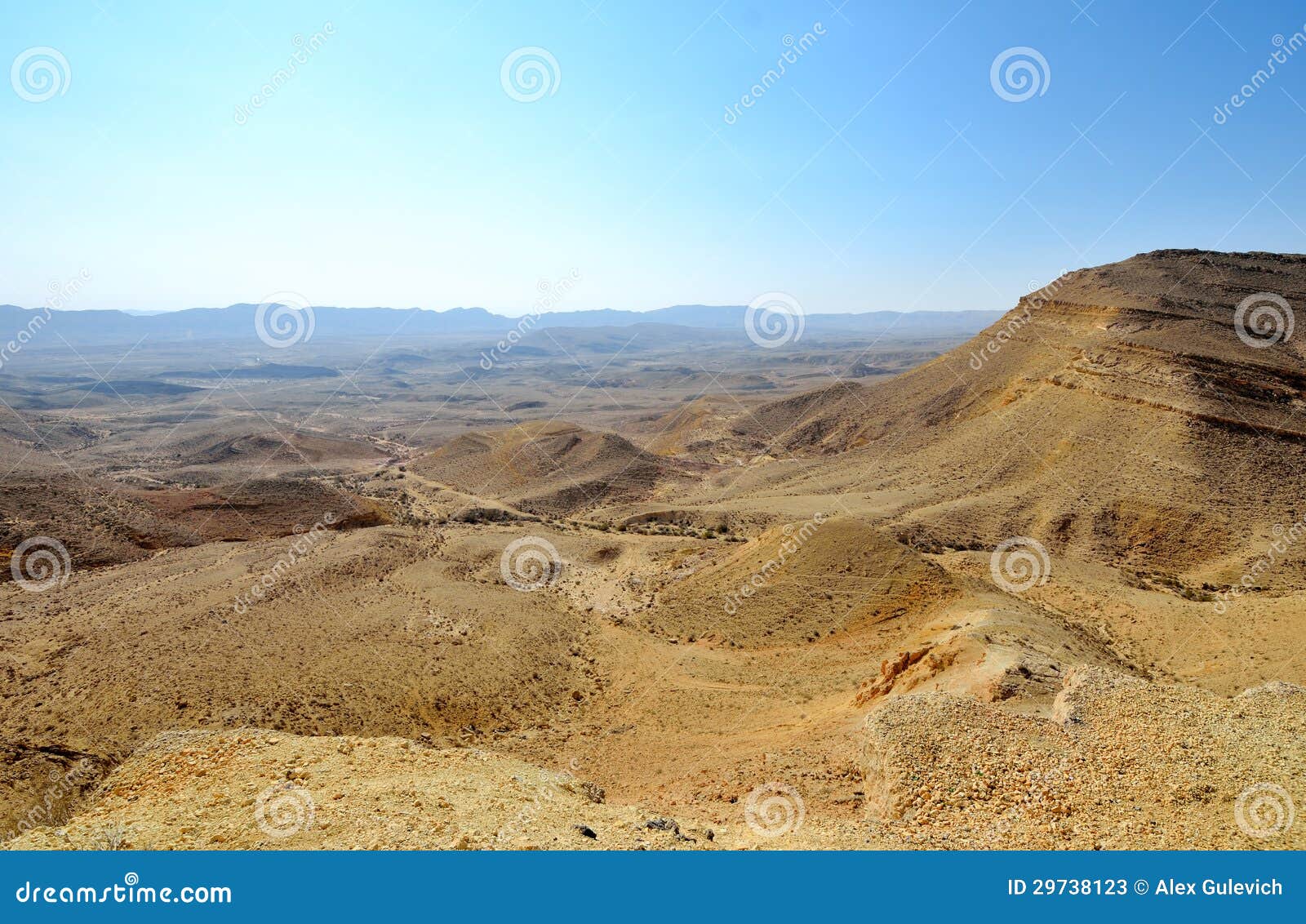 Negev Desert stock image. Image of land, remote, negev - 29738123