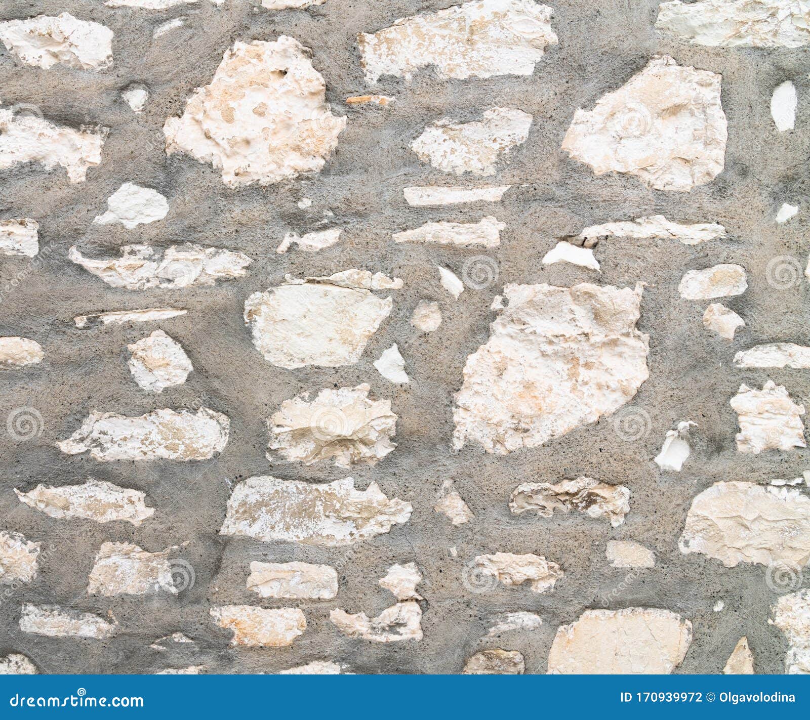 Fragment of an Ancient Stone Wall in Cyprus, Background Stock Photo ...