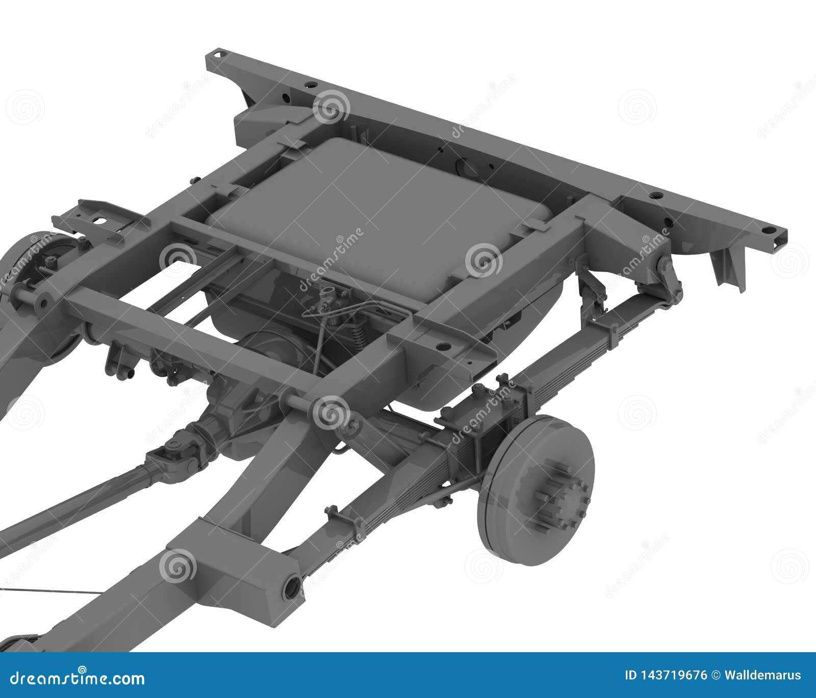 Fragment of the Back of the Car Frame Stock Illustration - Illustration ...