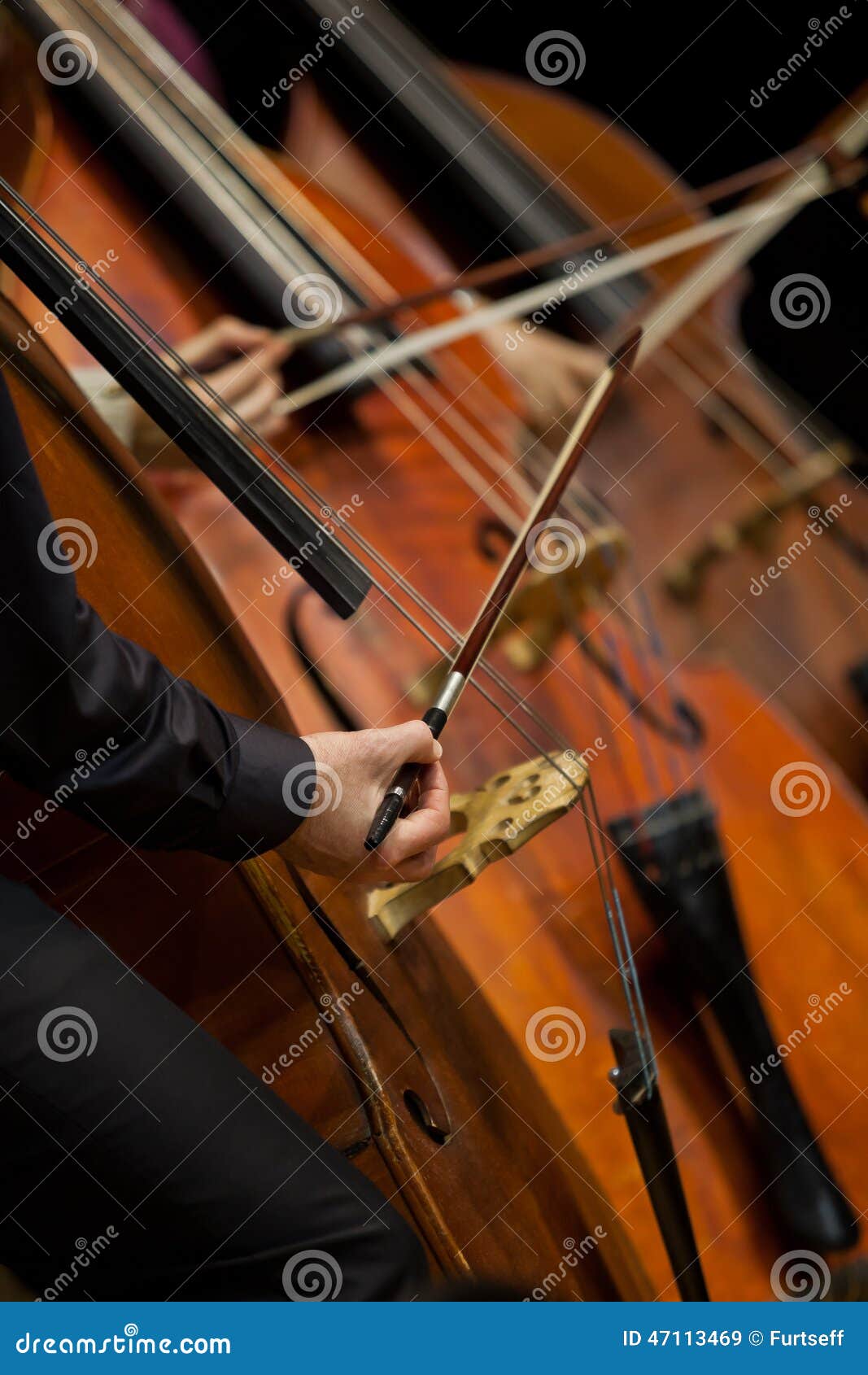 Fragment Bass Symphony Orchestra Stock Image - Image of fashion ...