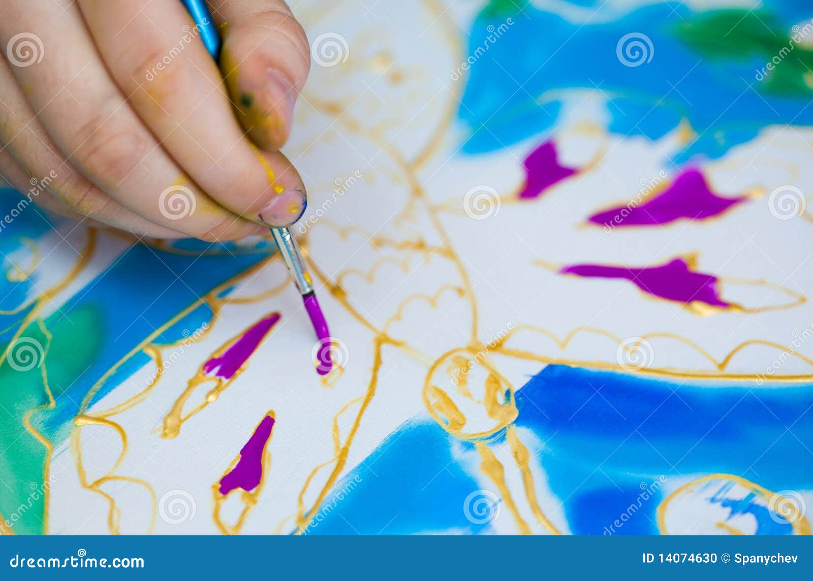 Batik Painting Stock Photography | CartoonDealer.com #35699510