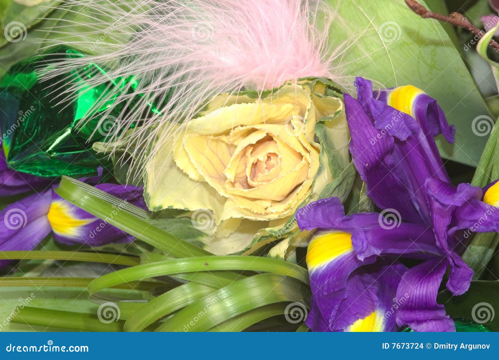 Fragment of Beautiful Bouquet Stock Photo - Image of flowers, beautiful ...