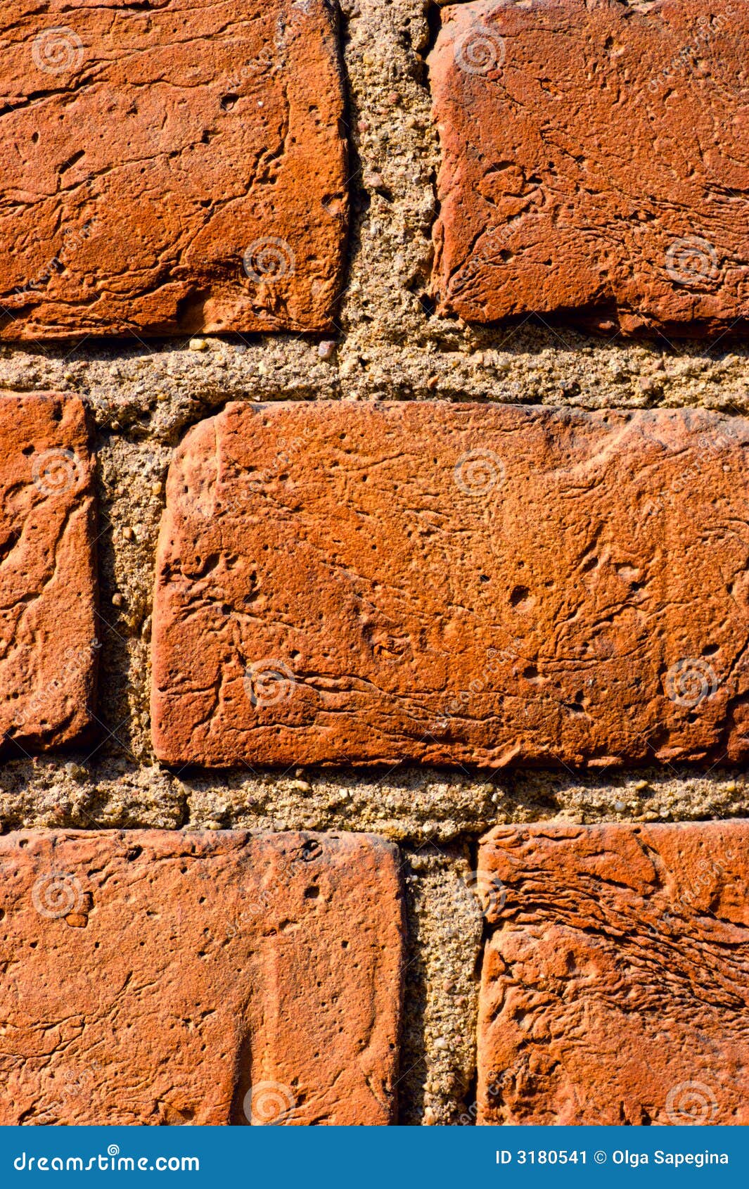 Fragment of brick wall stock image. Image of exterior - 3180541
