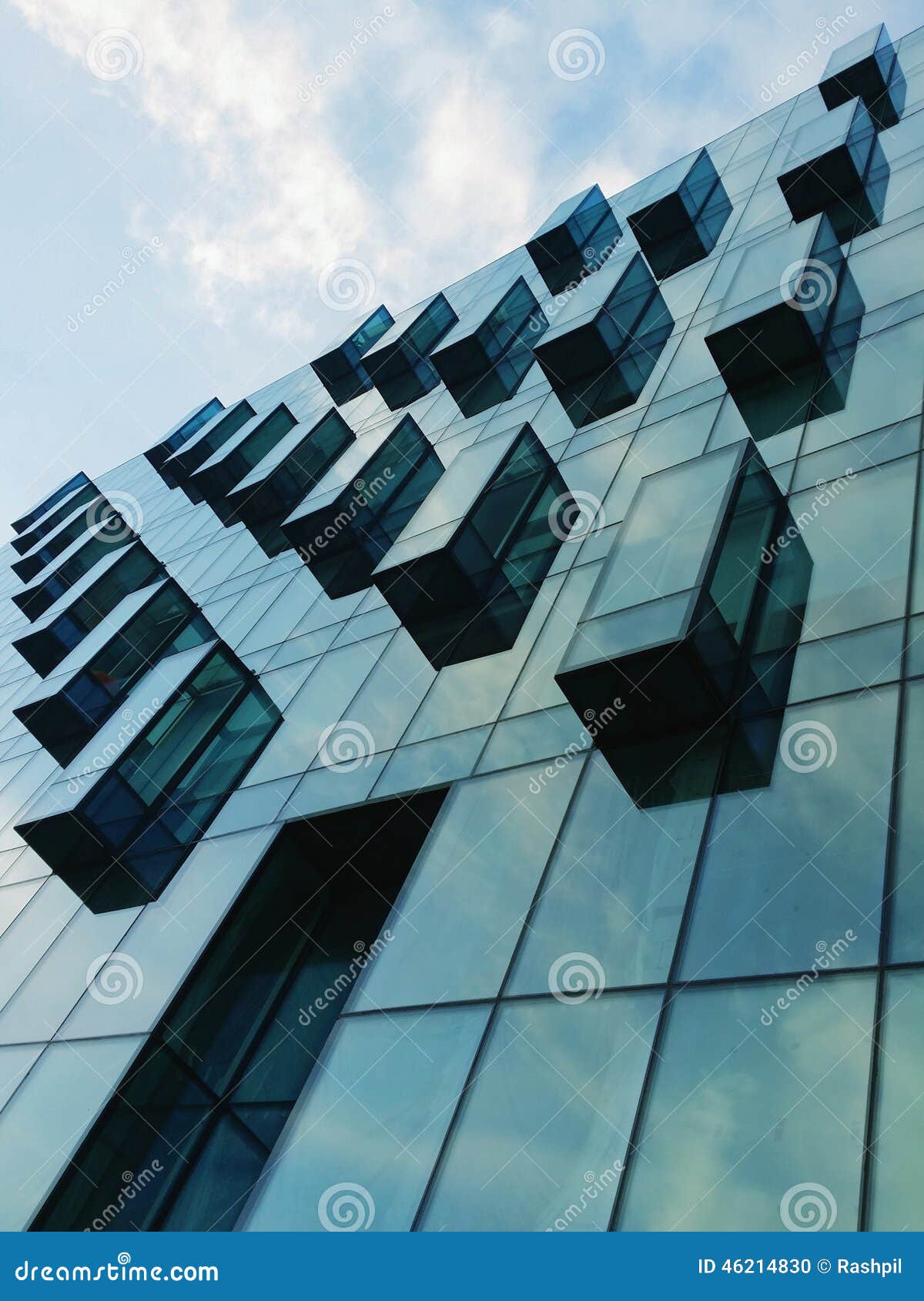Fragment of building stock photo. Image of clouds, abstract - 46214830
