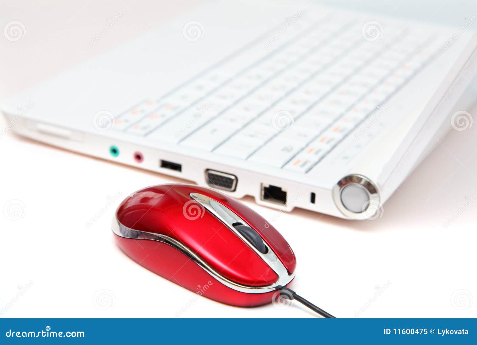 Fragment of computer stock image. Image of computer, netbook - 11600475