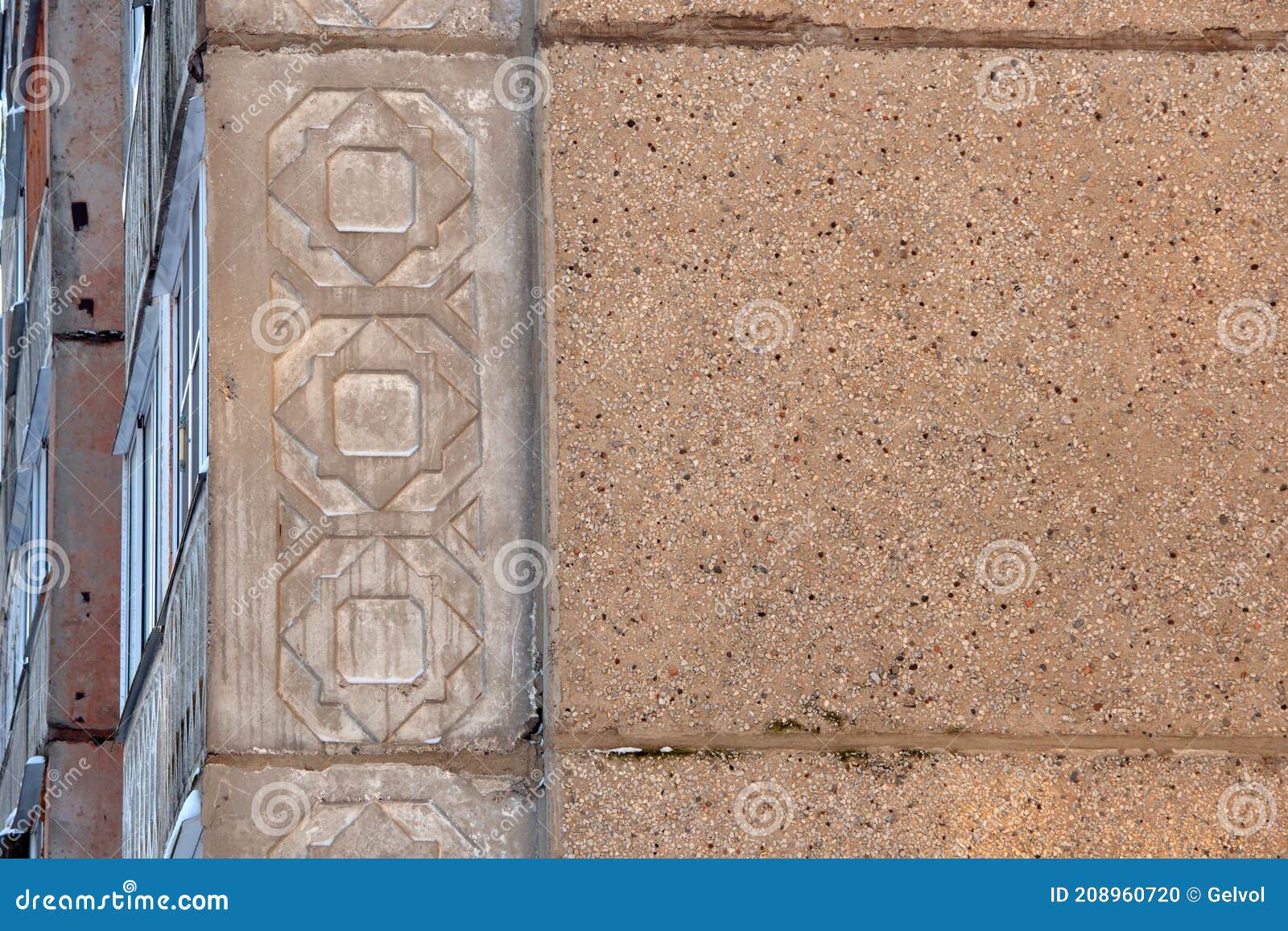 Elements Of Architectural Decorations Of Buildings, Columns, Wall ...