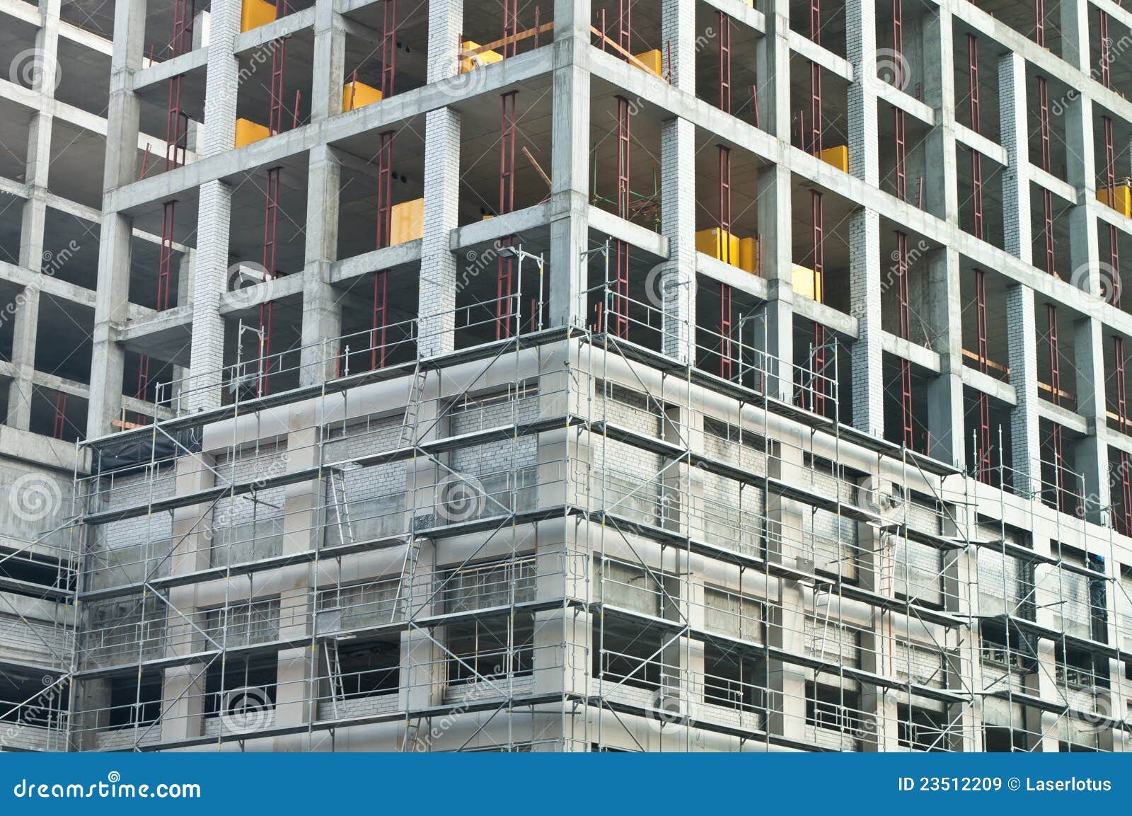 Fragment of construction stock image. Image of architecture - 23512209