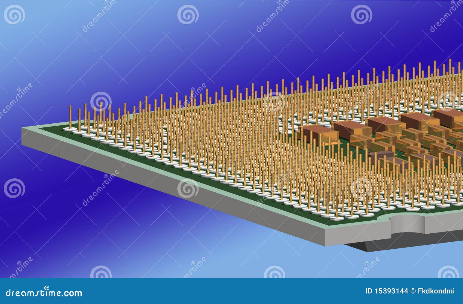Fragment CPU. stock illustration. Illustration of output - 15393144