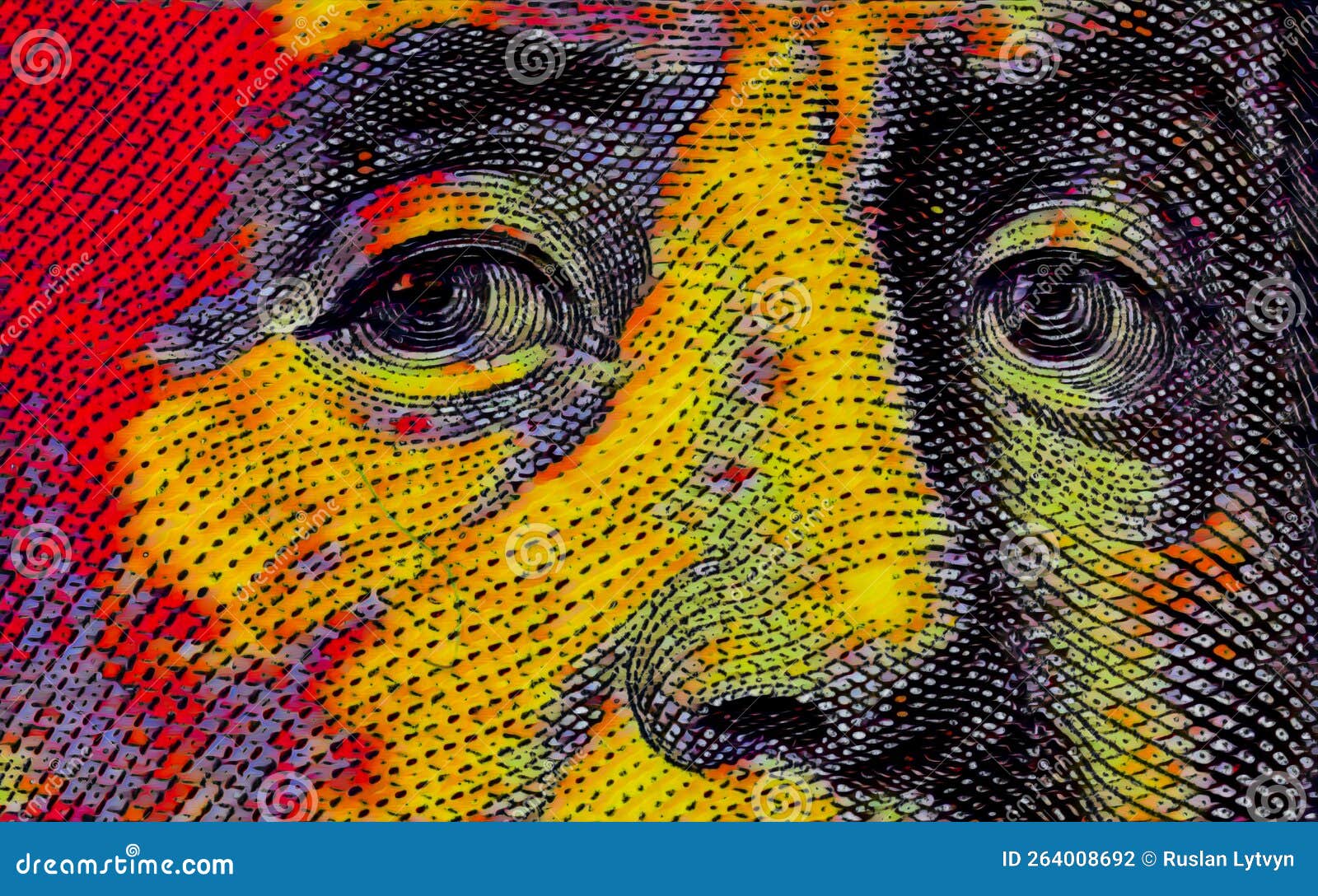 Fragment of dollar bill stock photo. Image of bank, federal - 264008692