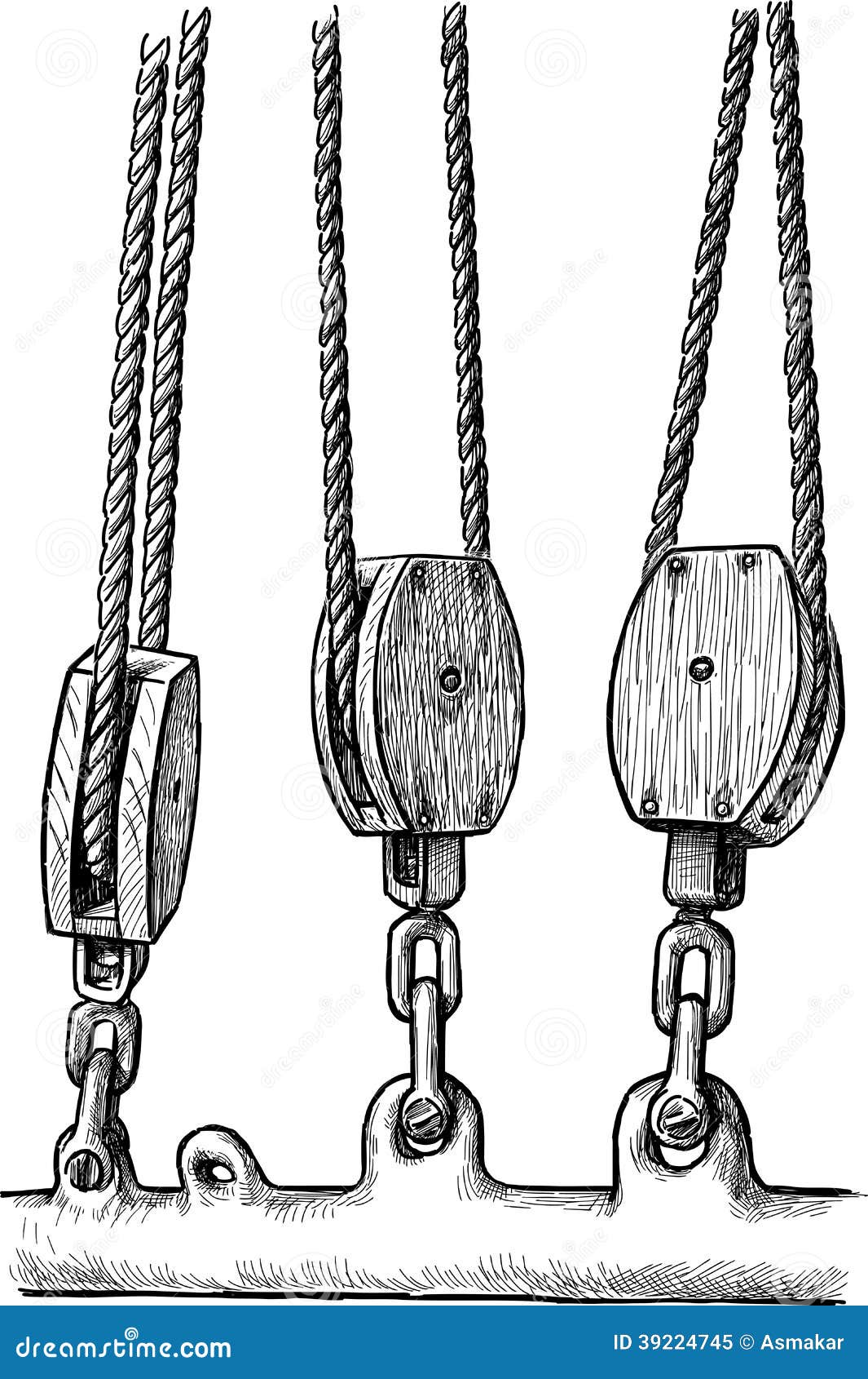 Rigging Of A Sailing Ship `Kruzenshtern` Stock Photo | CartoonDealer ...