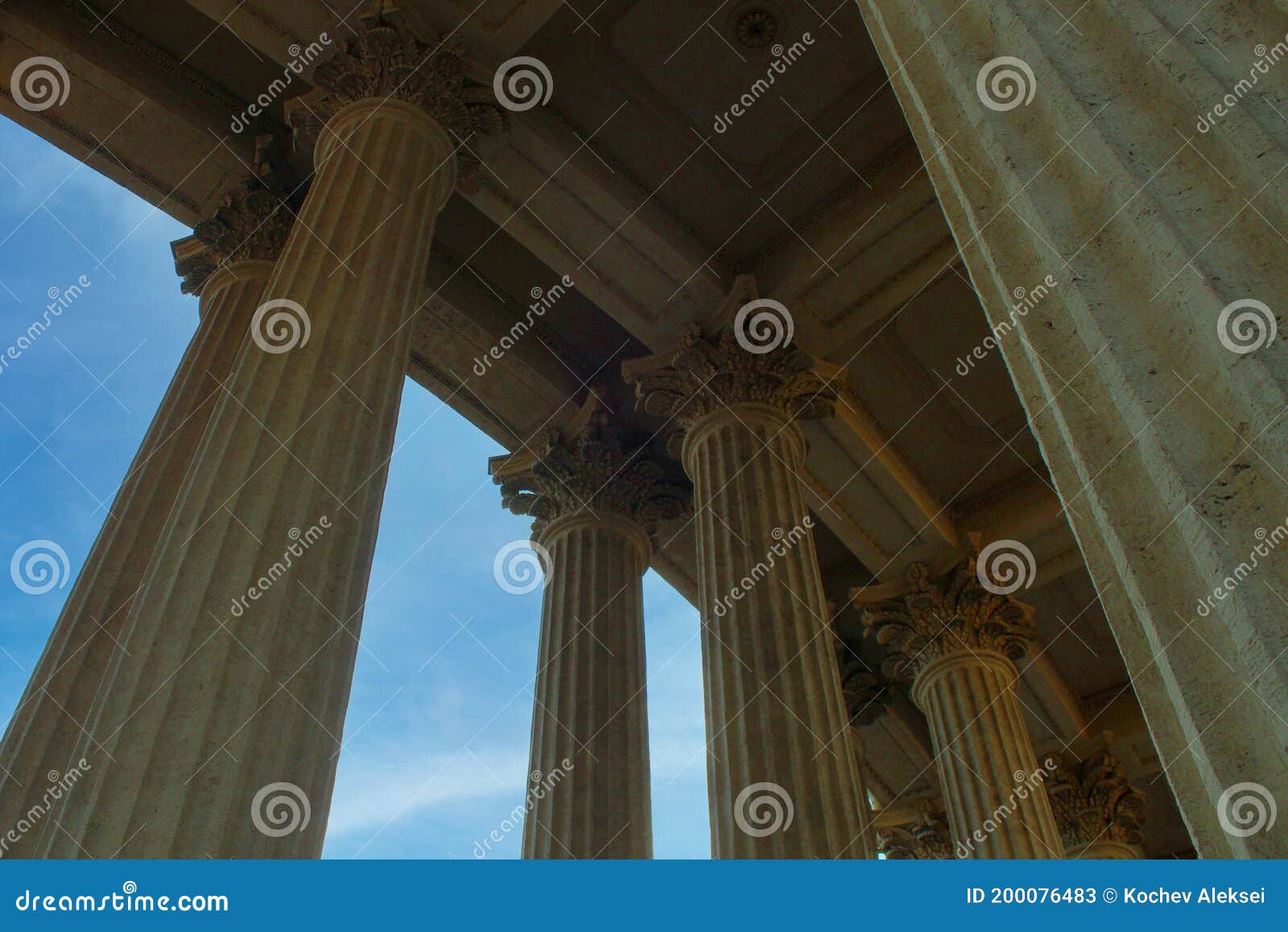 Old Columns Historic Architecture , Pillars Closeup Stock Photo ...