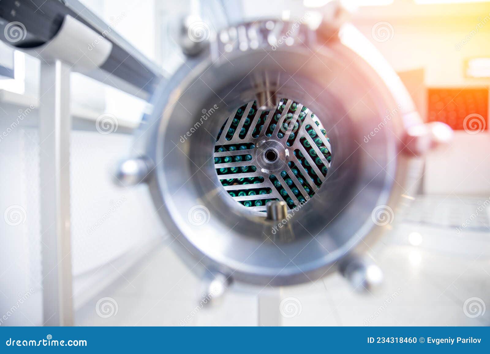 Fragment Fuel Uranium Rod Element of Nuclear Reactor Water Stock Photo ...