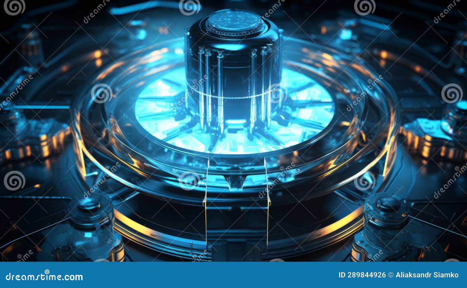 Fragment Fuel Uranium Rod Element of Nuclear Reactor Water Stock Photo ...