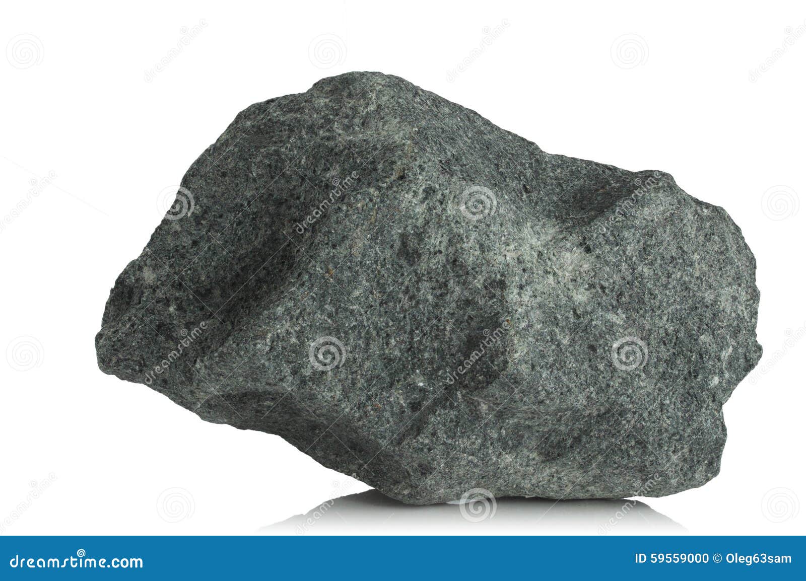 Fragment of granite stock photo. Image of studio, isolated - 59559000