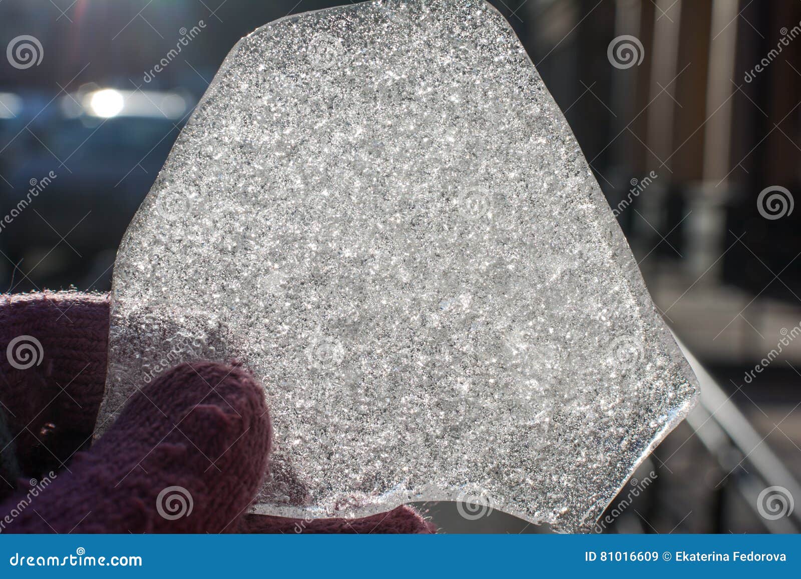 Fragment of ice stock image. Image of winter, icicle - 81016609