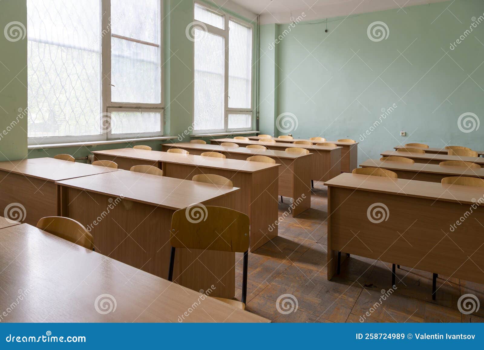 A Fragment of the Interior of the Classroom in an Educational ...