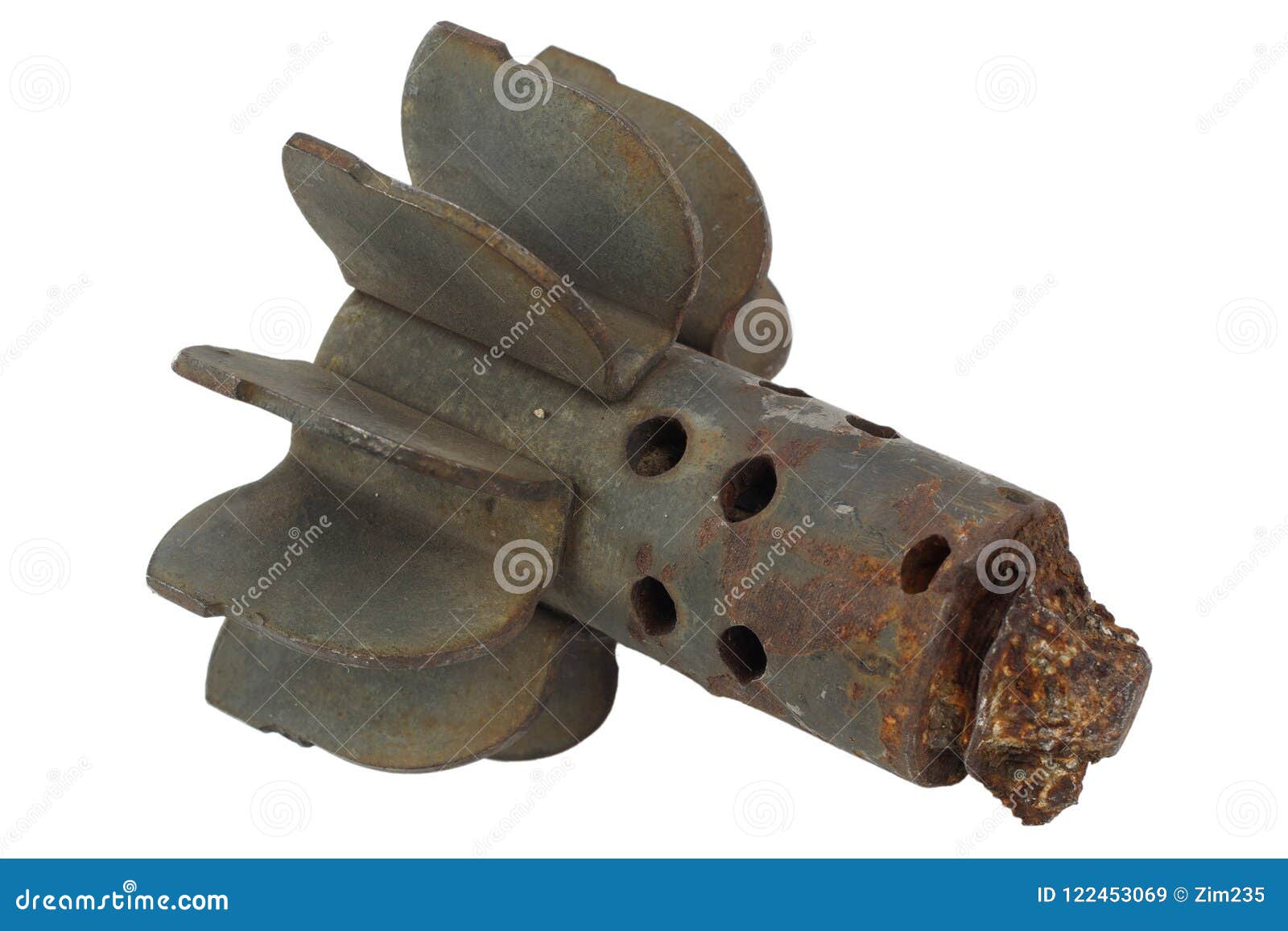 Mortar Bomb Artillery Shell. Stock Image | CartoonDealer.com #77362849
