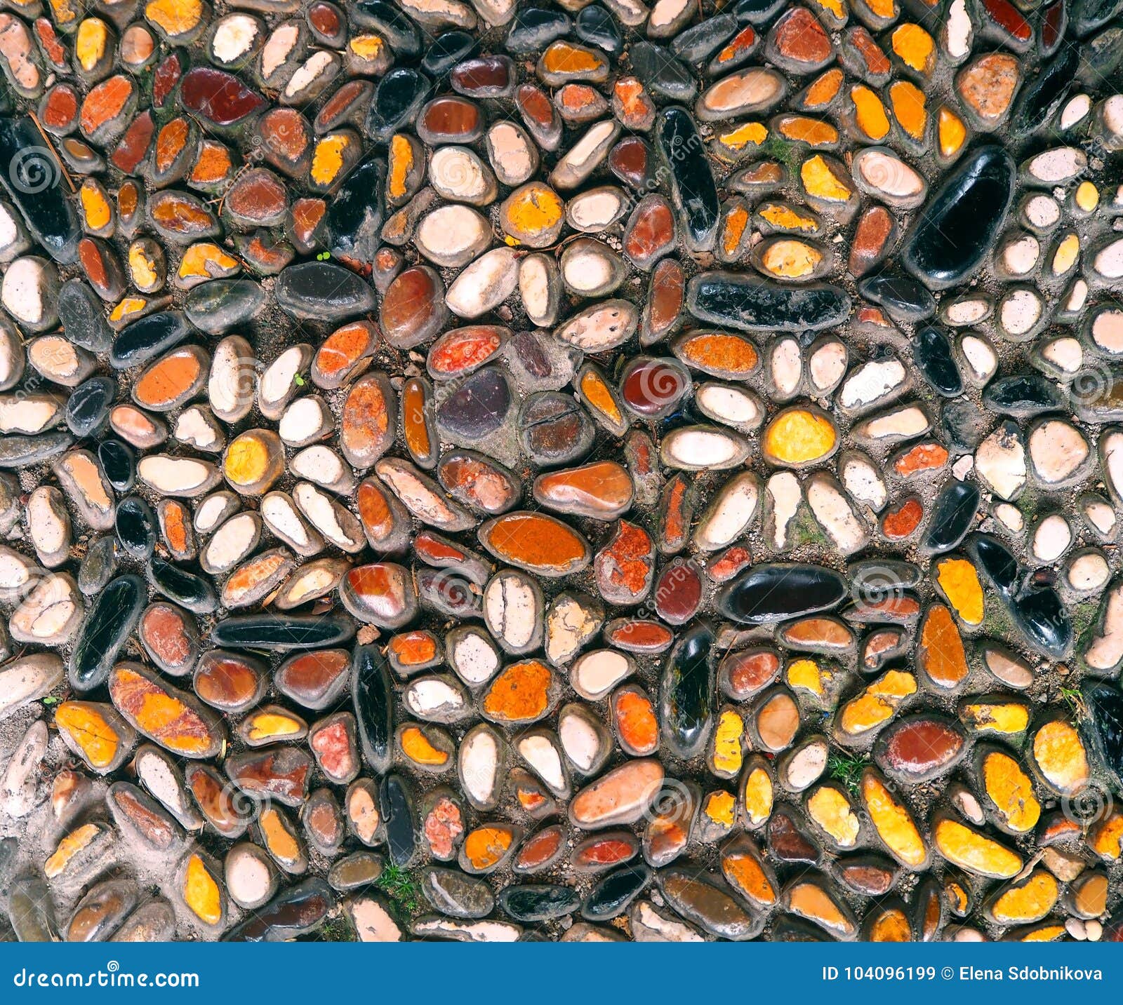 Fragment Mosaic. Colorful Pattern, Close Up Background. Stock Image ...