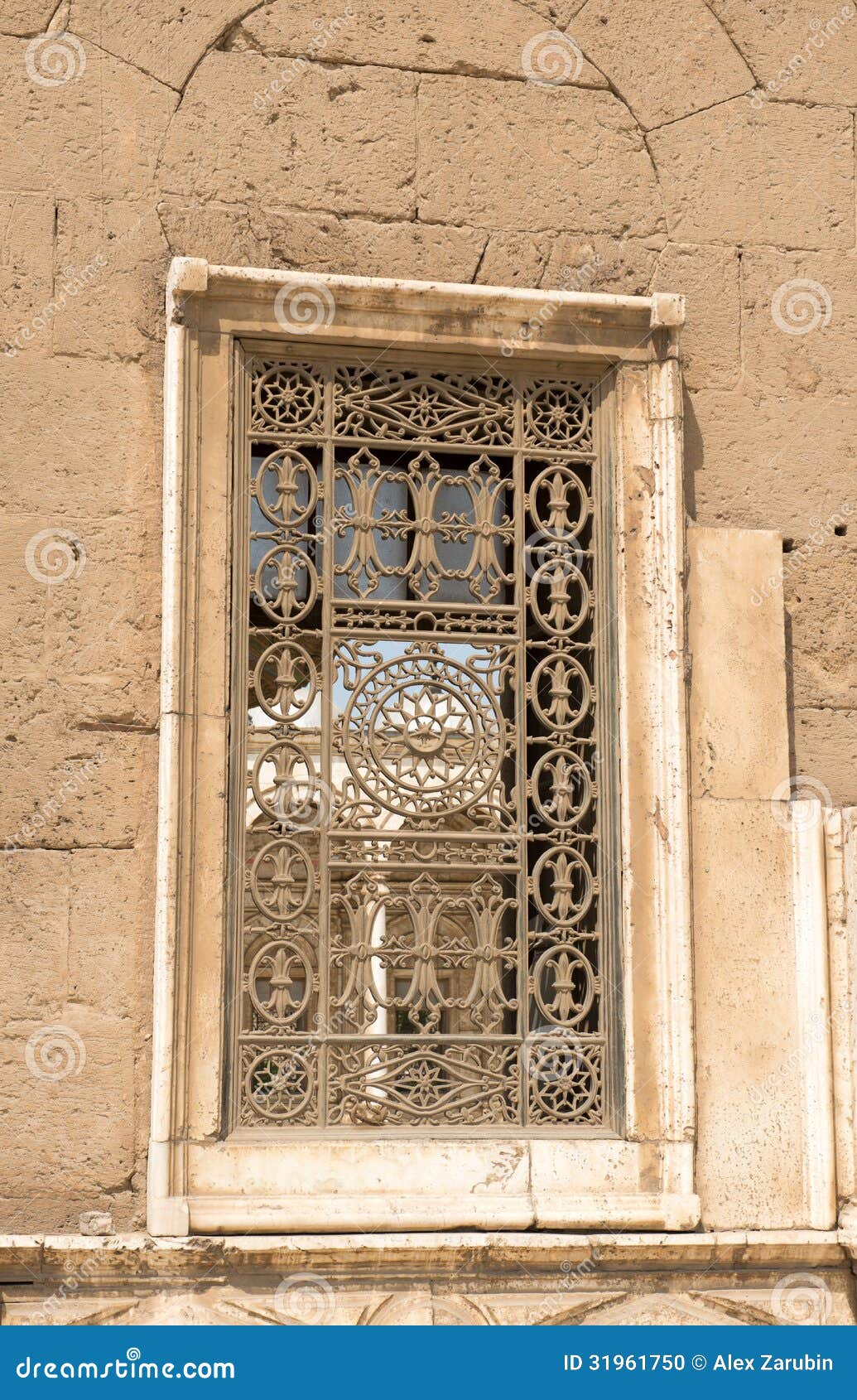 Fragment of the Mosque of Muhammad Ali Stock Photo - Image of african ...