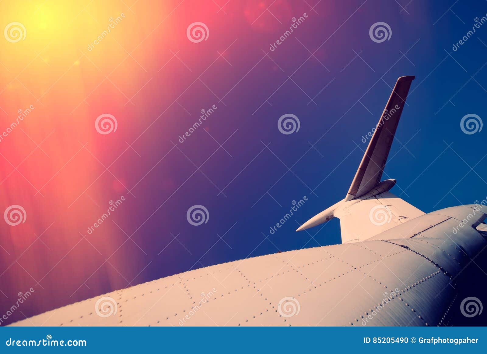 Airplane Fuselage Silver Metal Texture With Rivets. Royalty-Free Stock ...