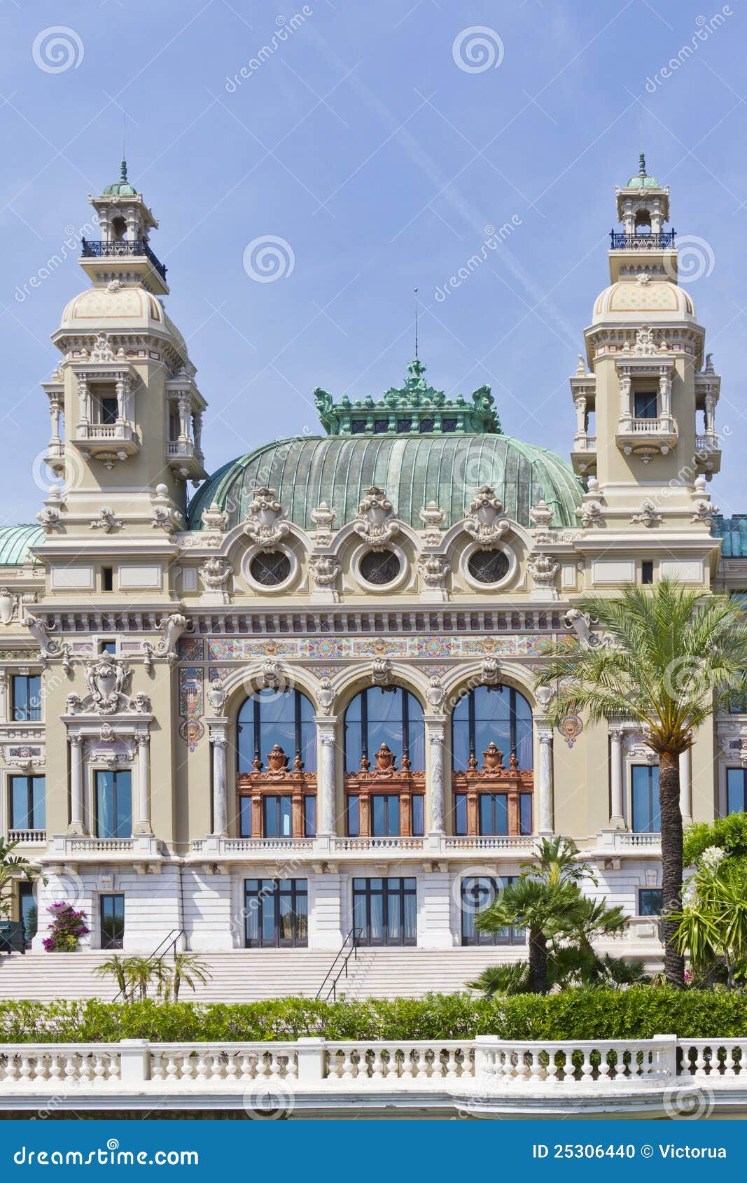 Fragment of Opera Garnier. Monaco. Stock Photo - Image of medieval ...