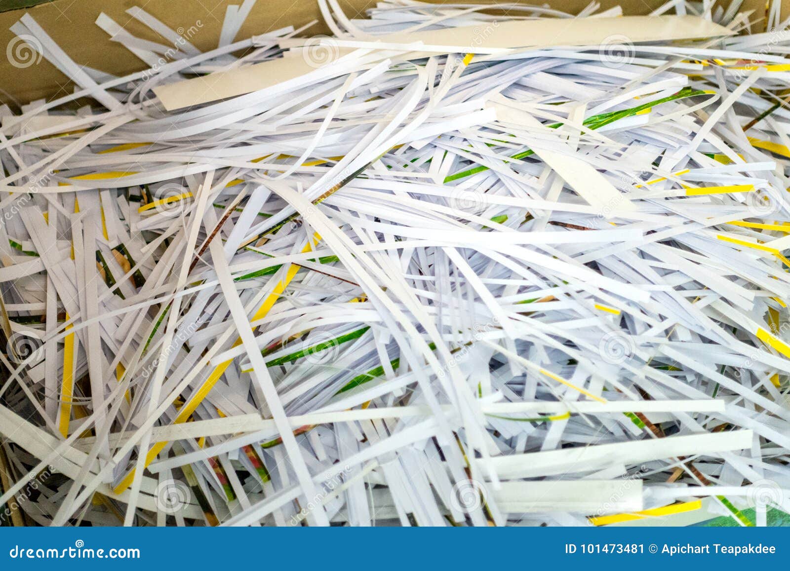 Fragment paper stock image. Image of piece, used, shredding - 101473481