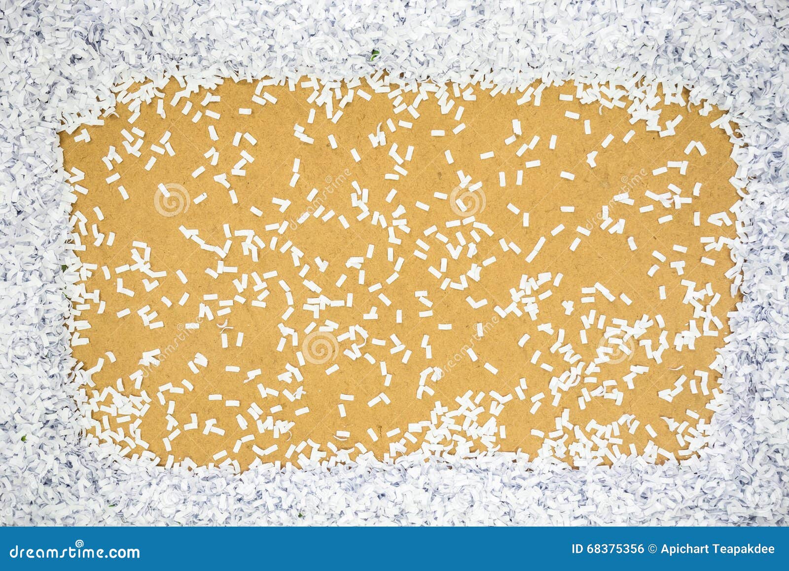 Fragment Paper from Perforation Stock Photo - Image of recycle, trash ...