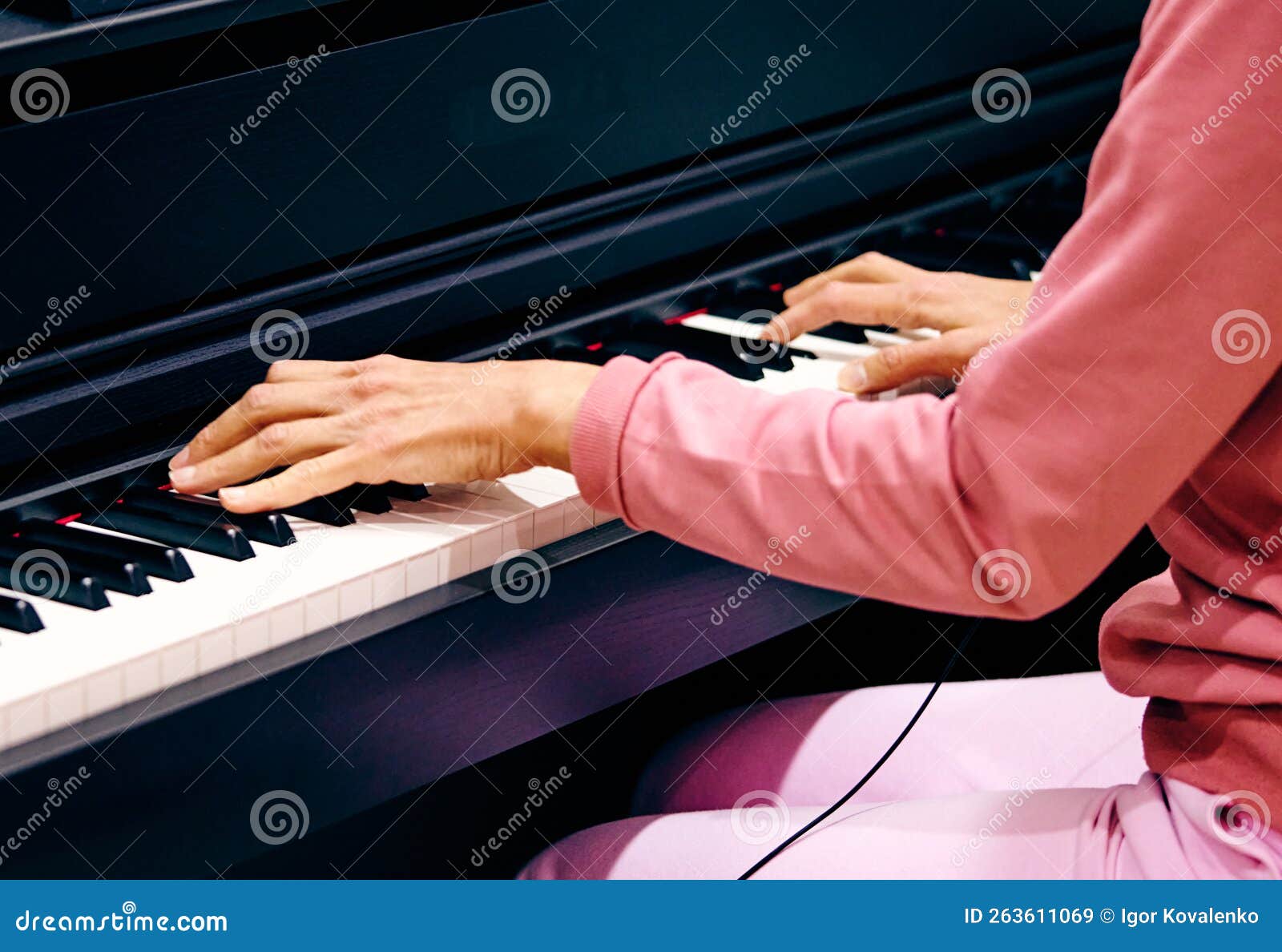 Fragment of Piano Keys, Classical Music Stock Image - Image of ...