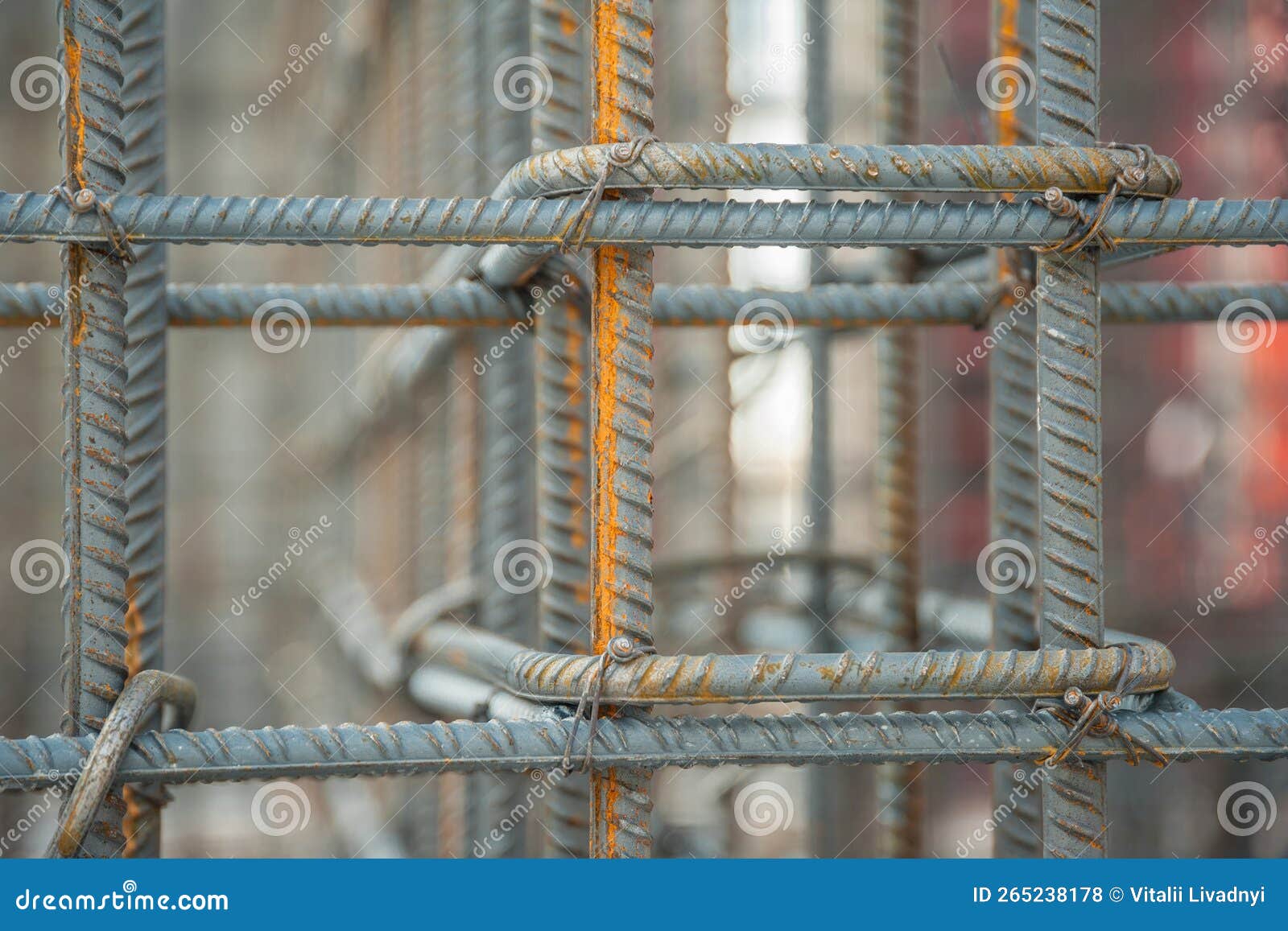 Reinforcing Cage And Column Formwork Stock Photo | CartoonDealer.com ...