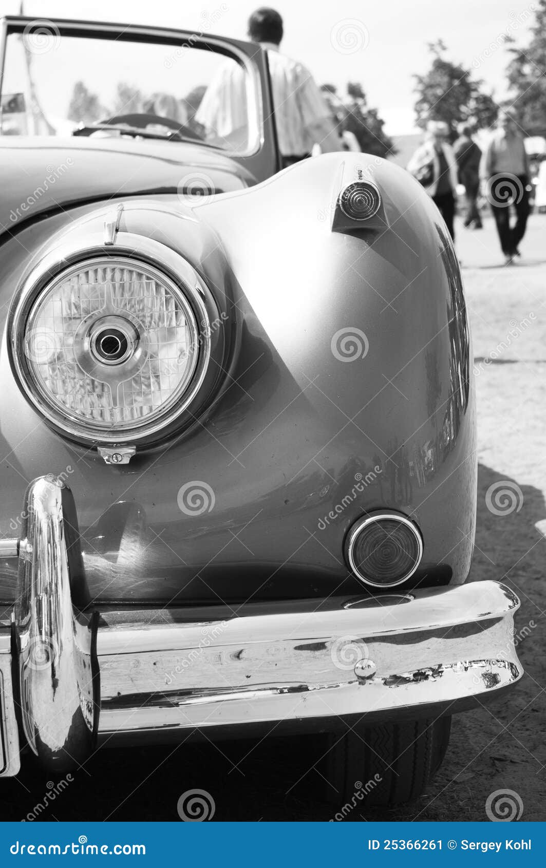 A fragment of a retro car stock image. Image of transport - 25366261