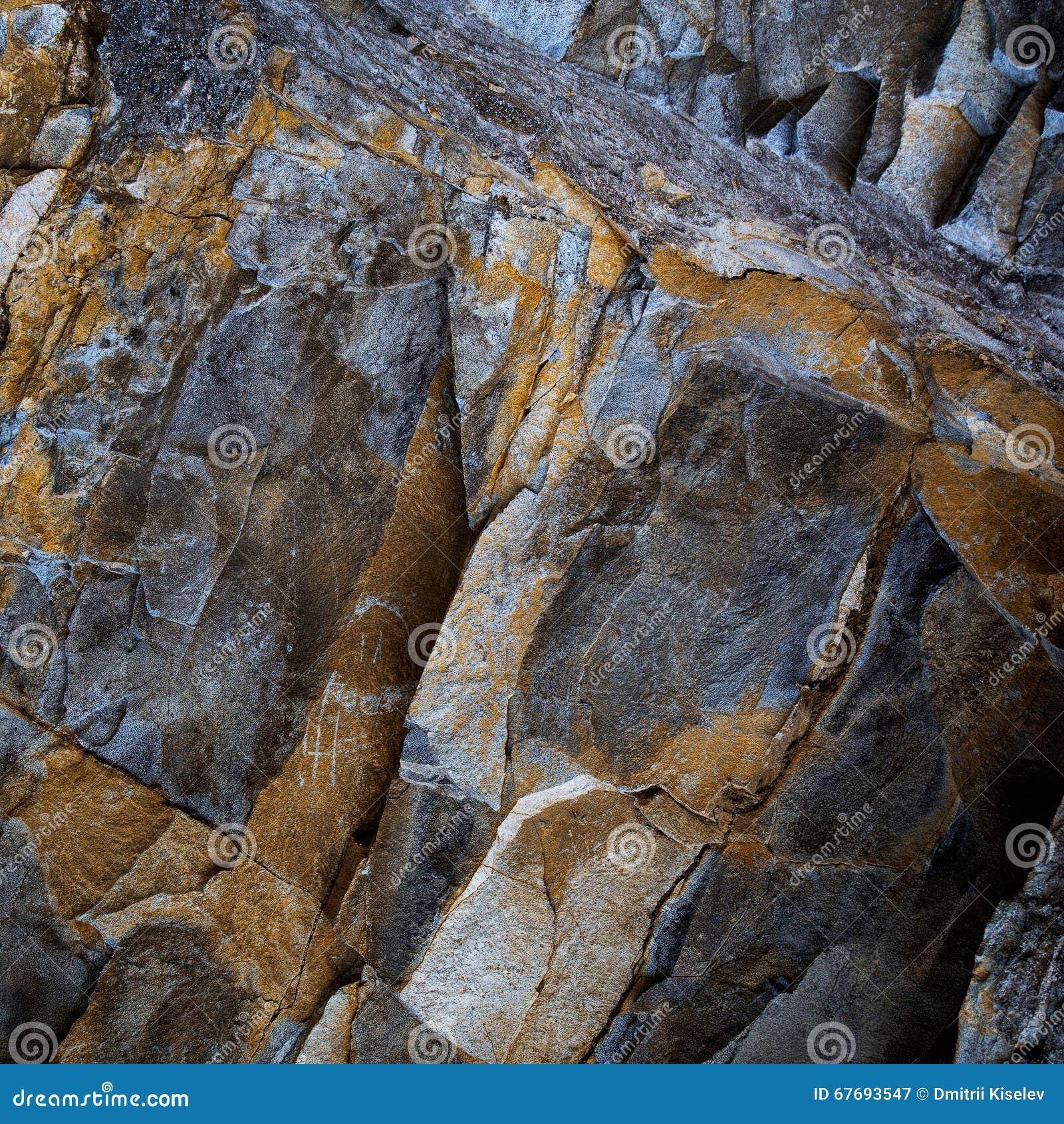 Fragment of Rough-hewn Stone of Dark Gray Stock Image - Image of cobble ...