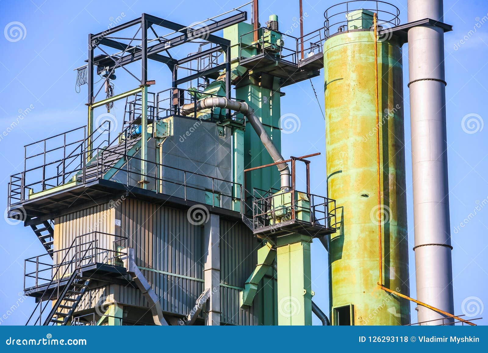 Fragment of a Technical Structure Stock Photo - Image of fragment ...