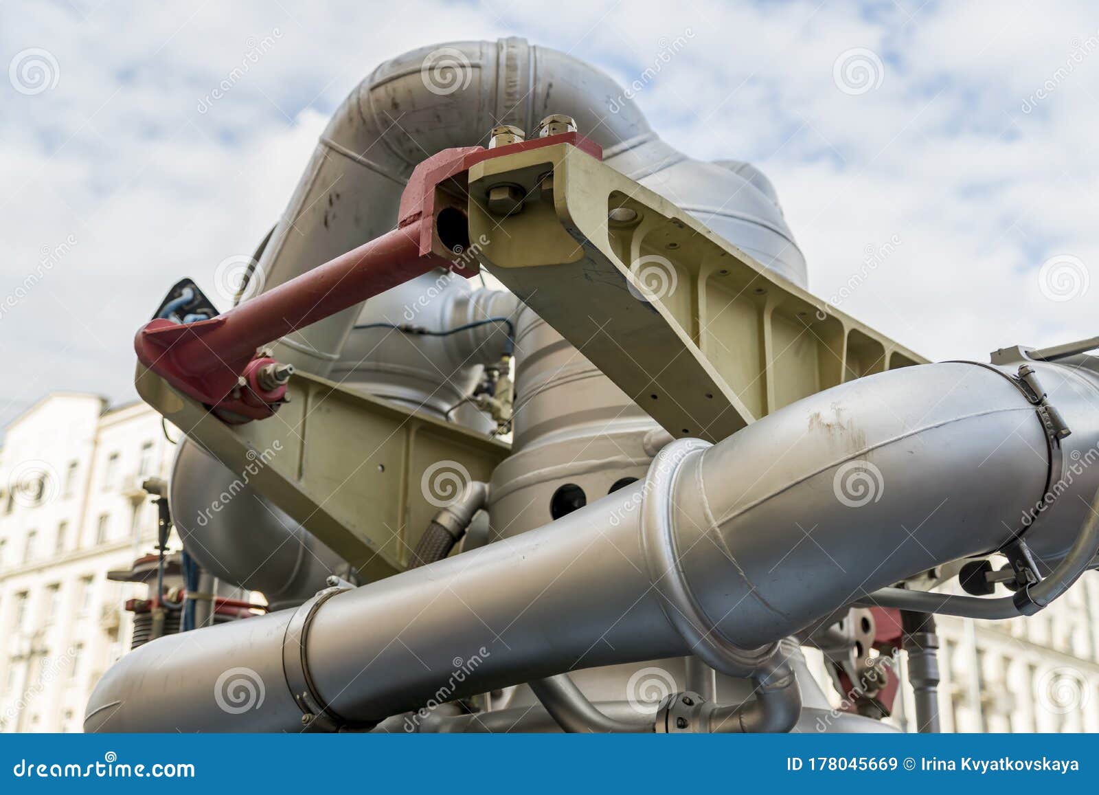 Fragment of Spaceship Engine Editorial Stock Image - Image of fuel ...