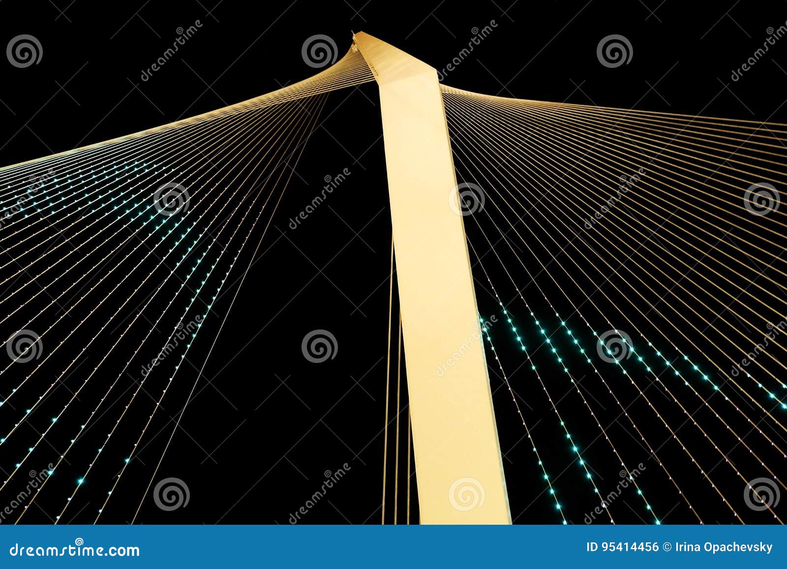 Fragment of String Bridge in Jerusalem Editorial Photo - Image of ...