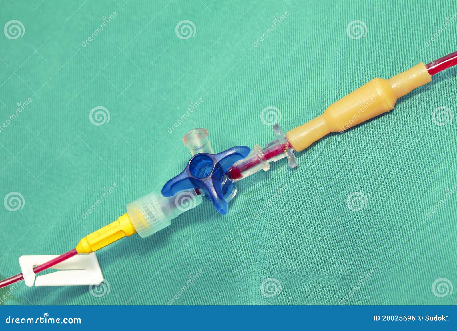 Fragment Van Modern Intraveneus Systeem Stock Foto - Image of onderzoek ...