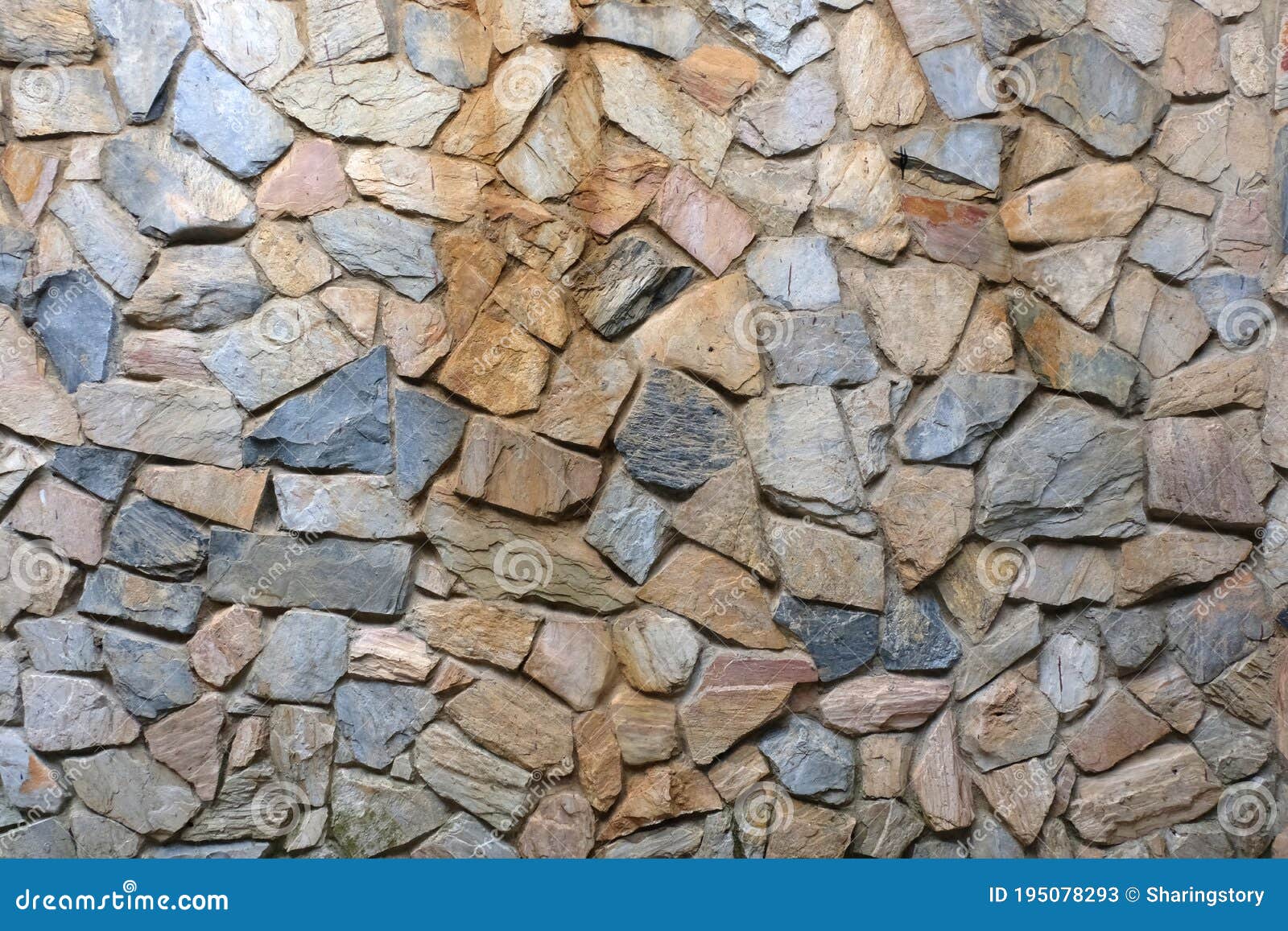 Chipped Stone Wall Background Or Texture Stock Photo | CartoonDealer ...
