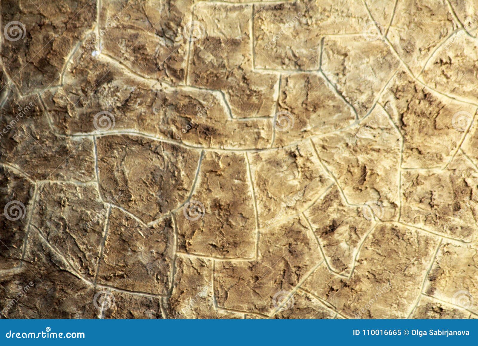 Fragment of a Wall from a Chipped Stone Stock Image - Image of masonry ...