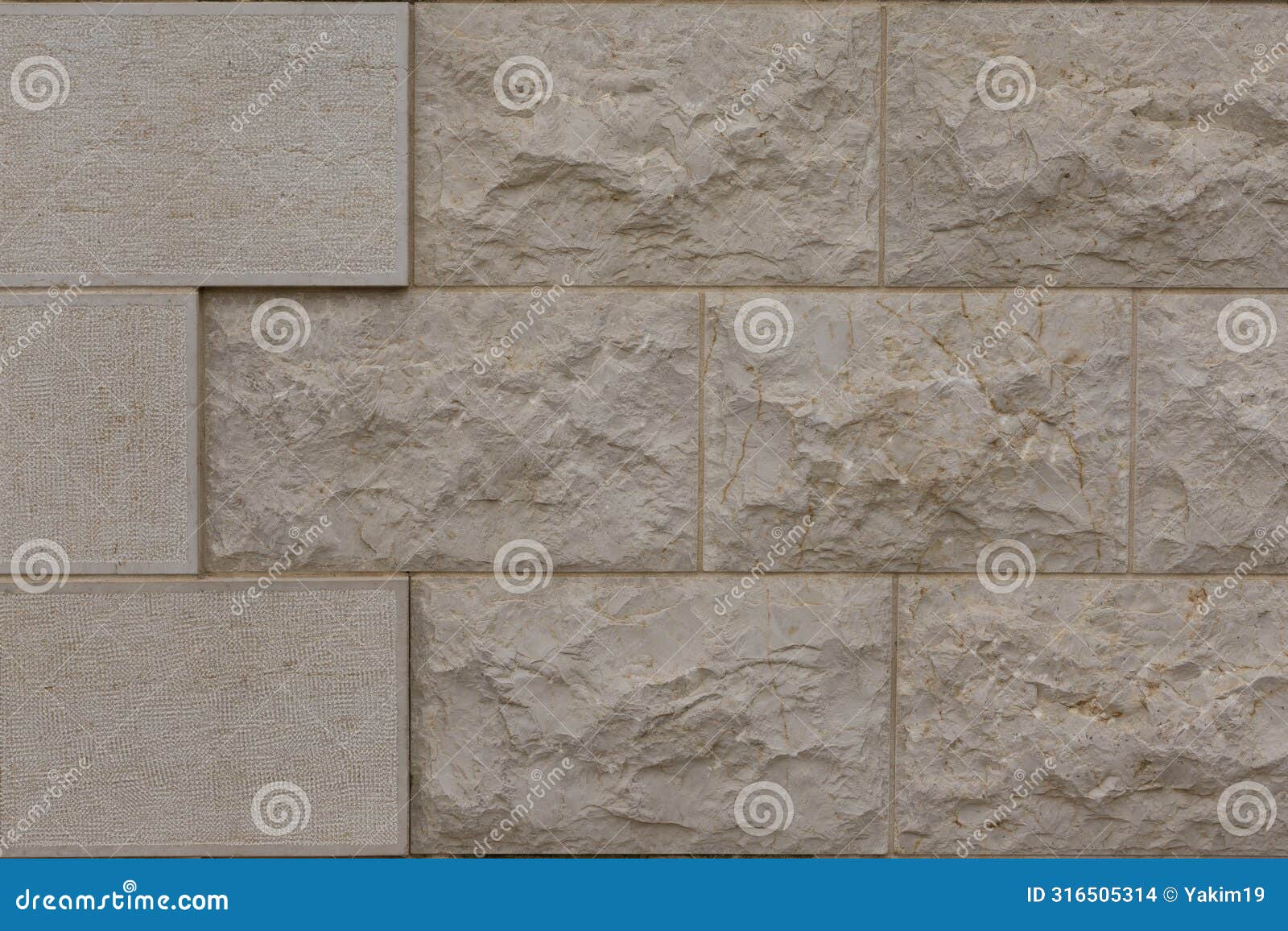 Fragment of Wall Cladding with Marble Slabs Stock Photo - Image of ...