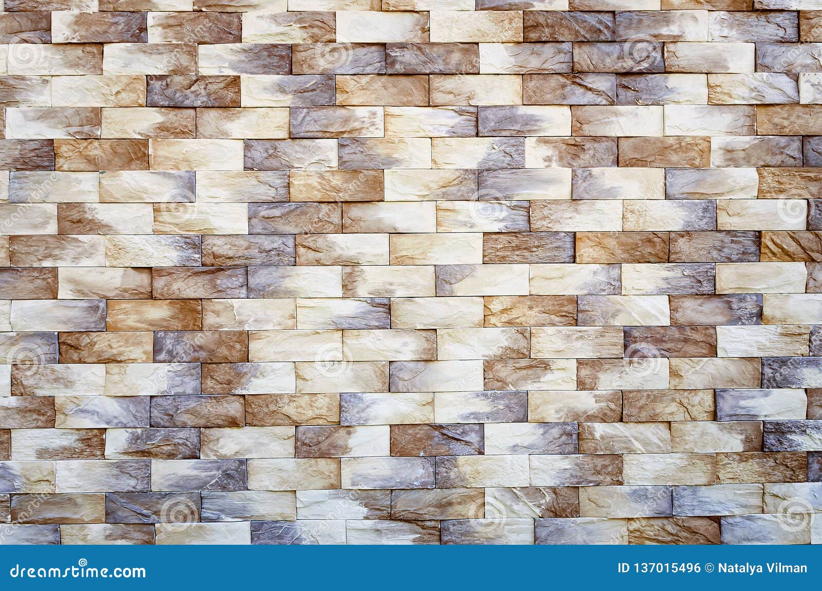 Fragment of a Wall from a Decorative Brick Stock Photo - Image of mural ...