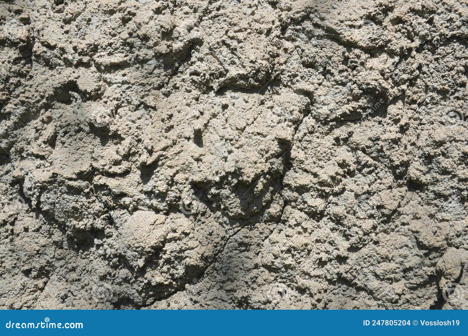 Fragment of a Wall with Embossed Concrete. Stock Photo - Image of ...