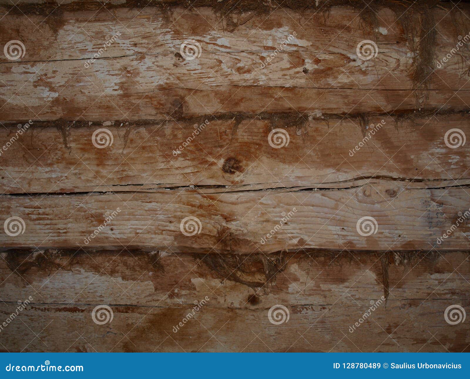 The Fragment of the Wall of the House Stock Image - Image of home ...