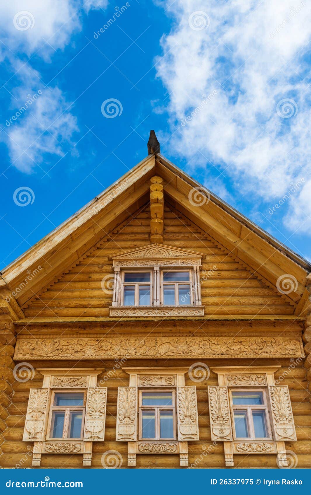 Wooden Blockhouse Stock Photo | CartoonDealer.com #30218352