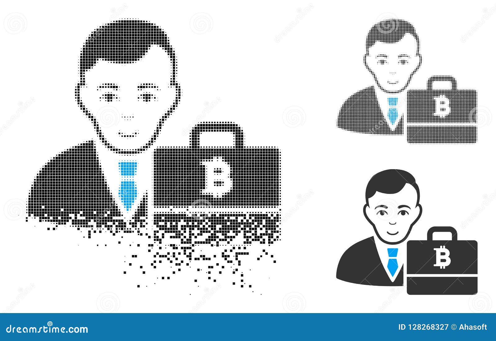 Fragmented Pixel Halftone Bitcoin Accounter Icon with Face Stock Vector ... Fragmented Pixel Halftone Bitcoin Accounter Icon with Face Stock Vector ...