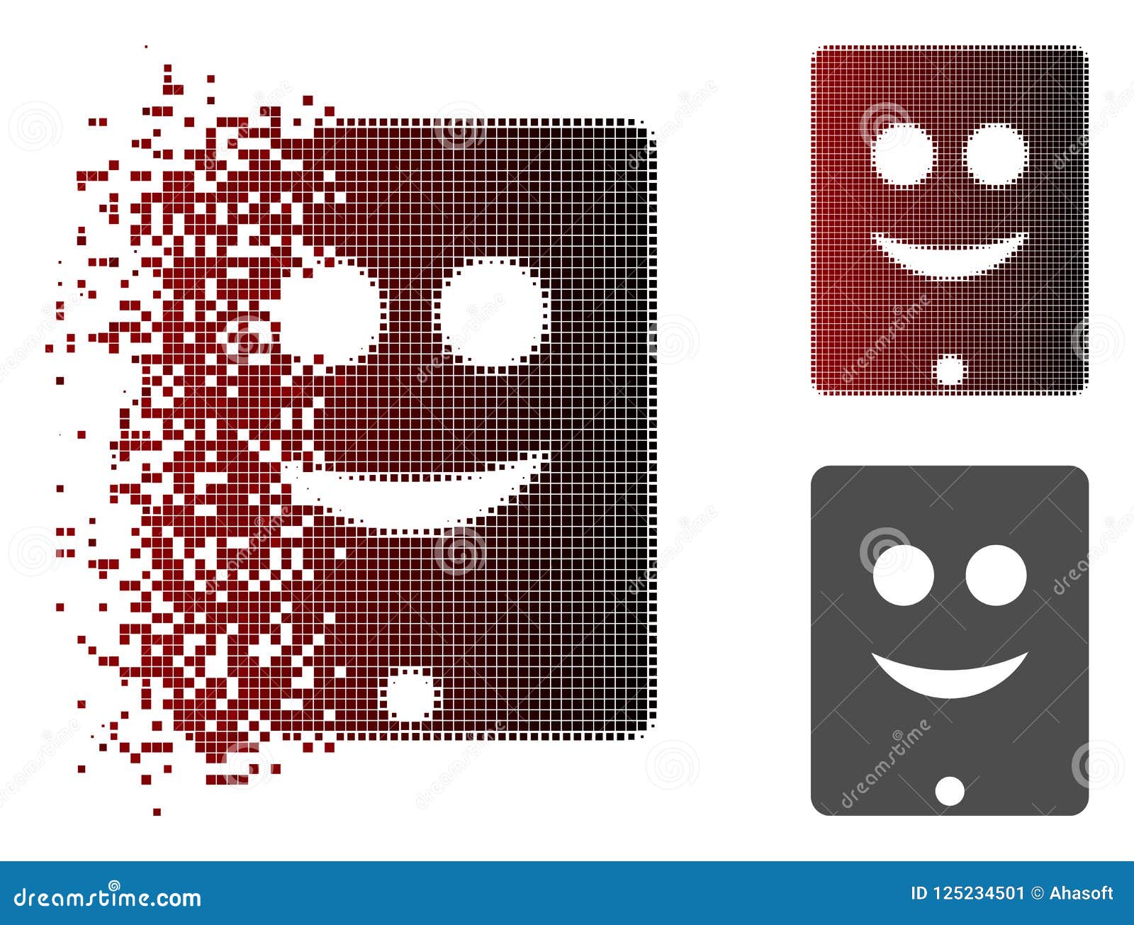 Fragmented Pixelated Halftone Communicator Smile Smiley Icon Stock ... Fragmented Pixelated Halftone Communicator Smile Smiley Icon Stock ...