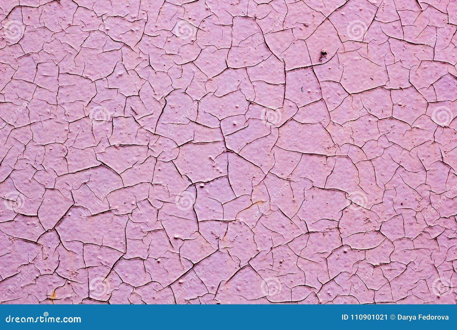 Fragmento Da Parede Cor-de-rosa Velha Com Textura Da Quebra Imagem de ...