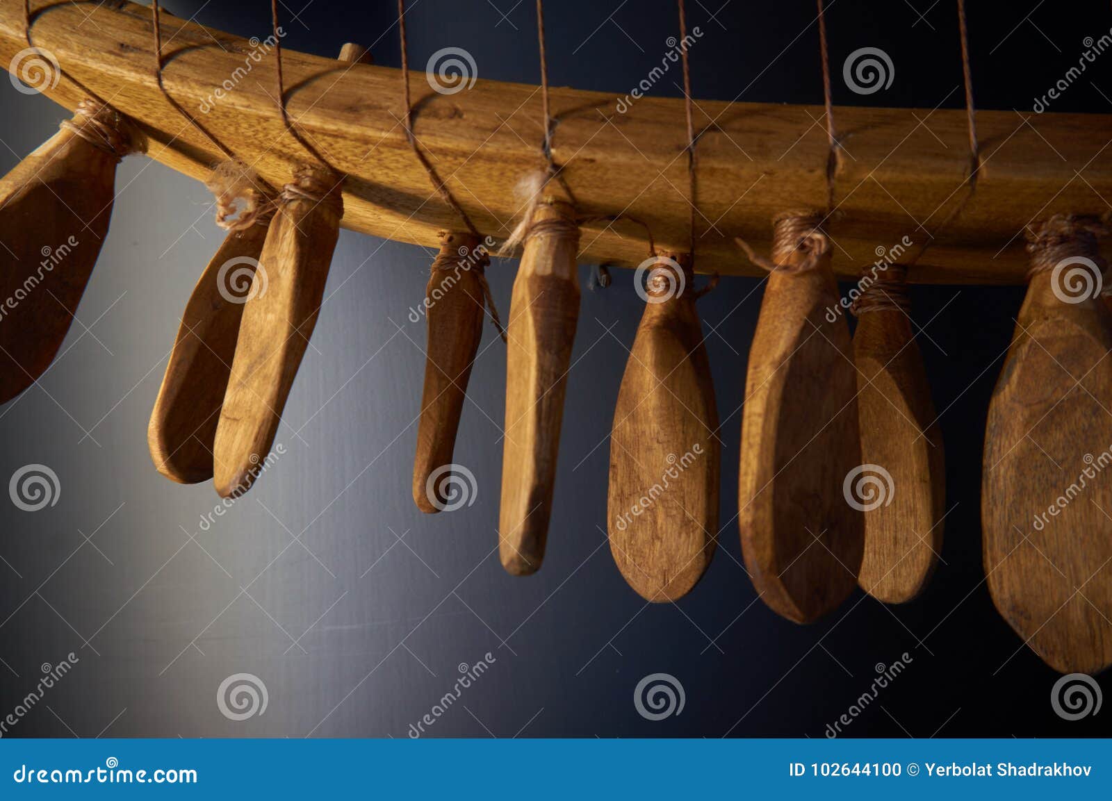 Fragments of Kazakh National Musical Instruments Stock Photo - Image of ...