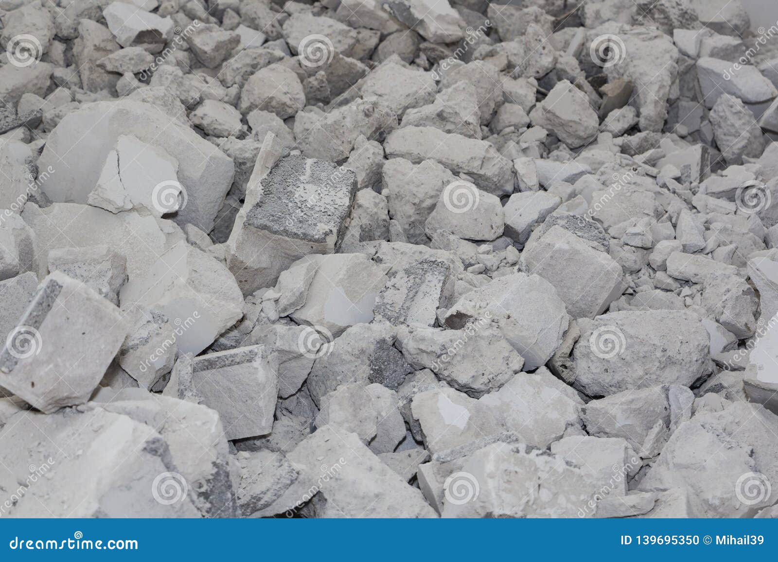 Fragments of Used Broken Concrete. Background,the Consequences of the ...