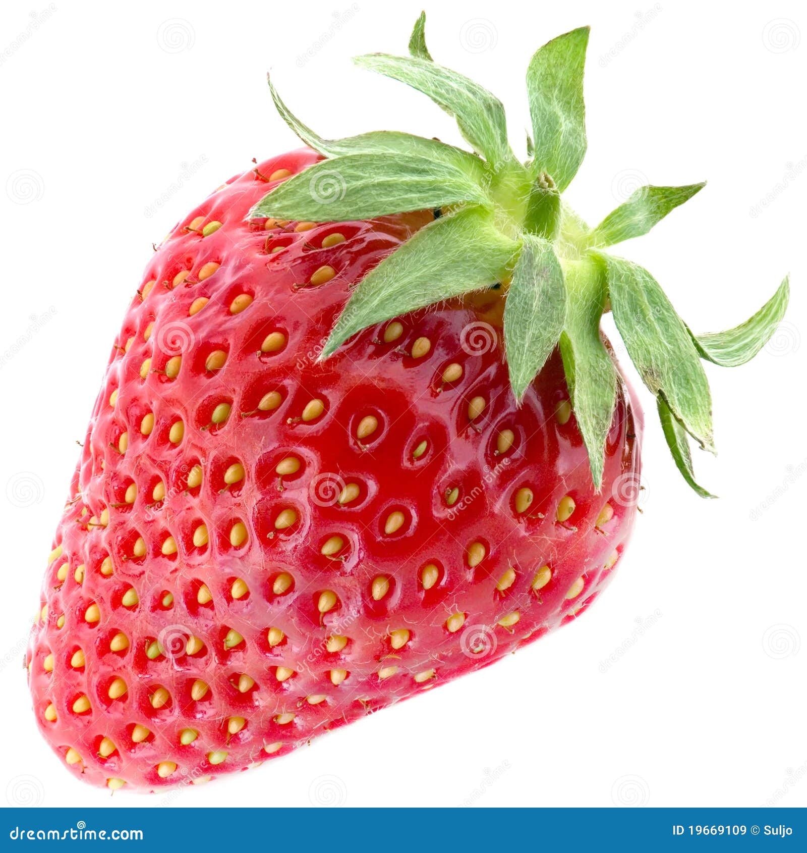 Fragola immagine stock. Immagine di naughty, taglio, foglio - 19669109